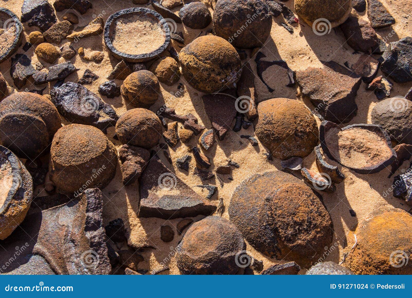 Moki marbles stock photo. Image of mineral, hill, sandstone - 91271024
