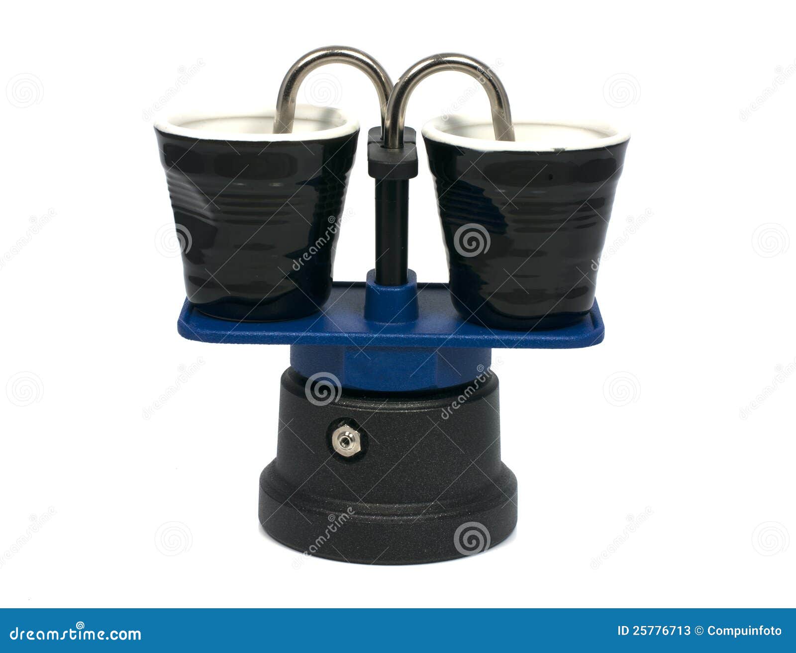 Mokka maker stock image. Image of espresso, machine, cutout - 25776713