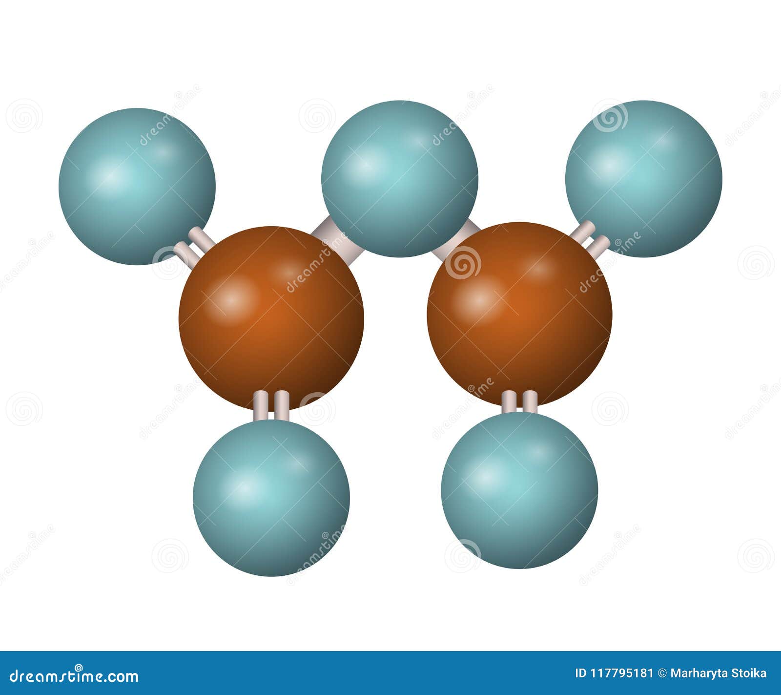 Molécula 3D de P2O5 ilustración del vector. Ilustración de molecular ...
