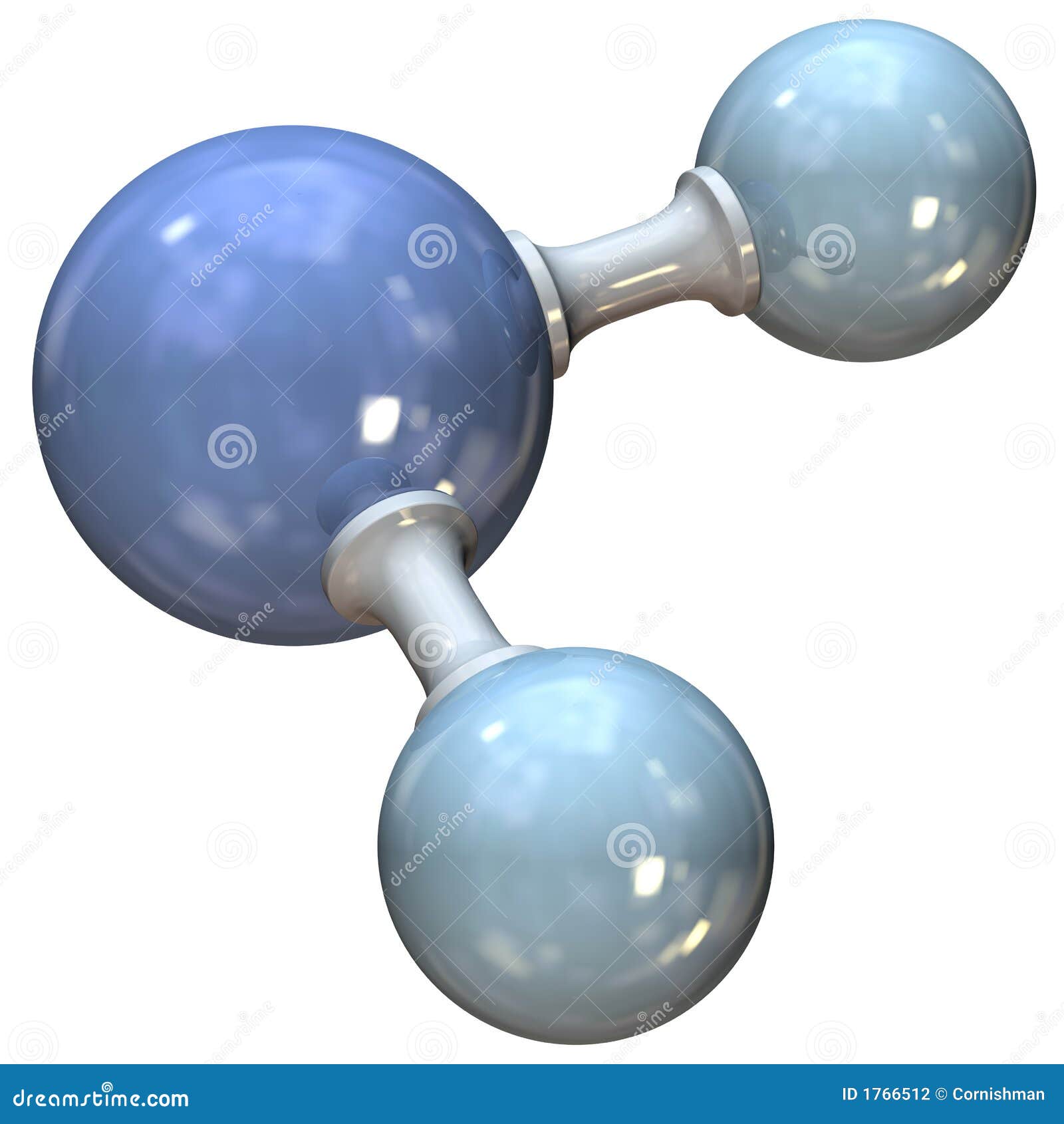 Molécula De Agua Fotografía de archivo - Imagen: 1766512