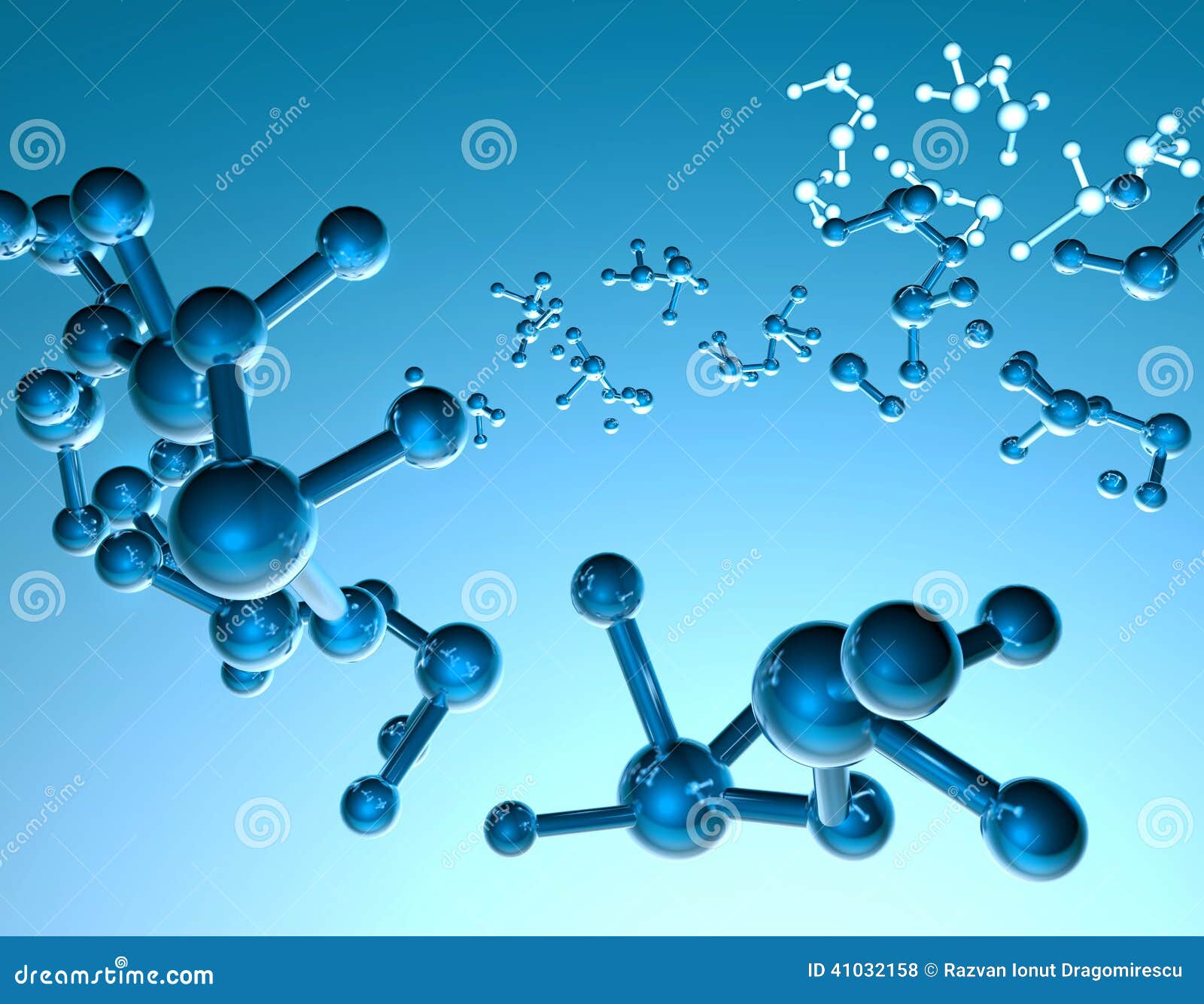 Moléculas stock de ilustración. Ilustración de wallpaper - 41032158