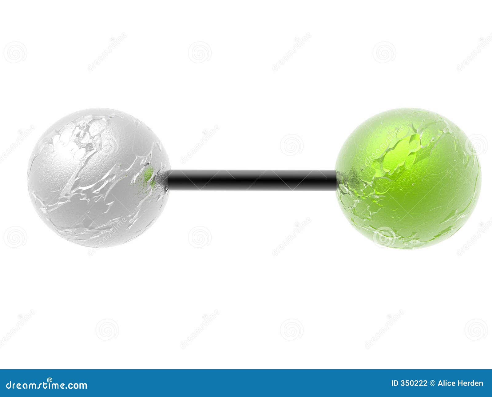 Moléculas polares stock de ilustración. Ilustración de caso - 350222