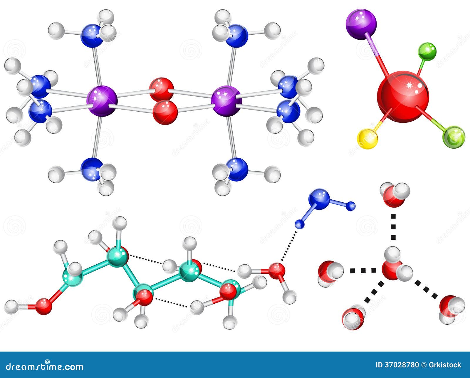 Molécules illustration de vecteur. Illustration du laboratoire - 37028780