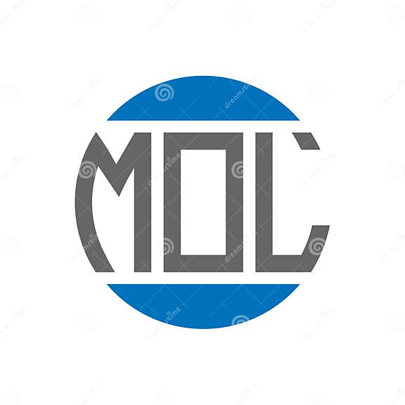 MOL Letter Logo Design on White Background. MOL Creative Initials ...