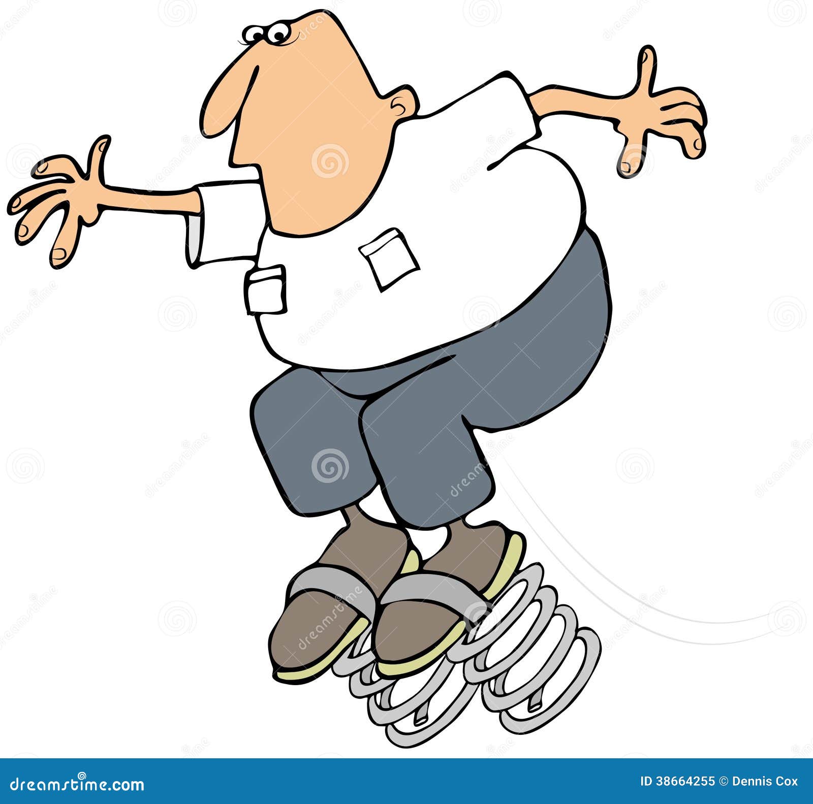 Mola adiante ilustração stock. Ilustração de gordinho - 38664255