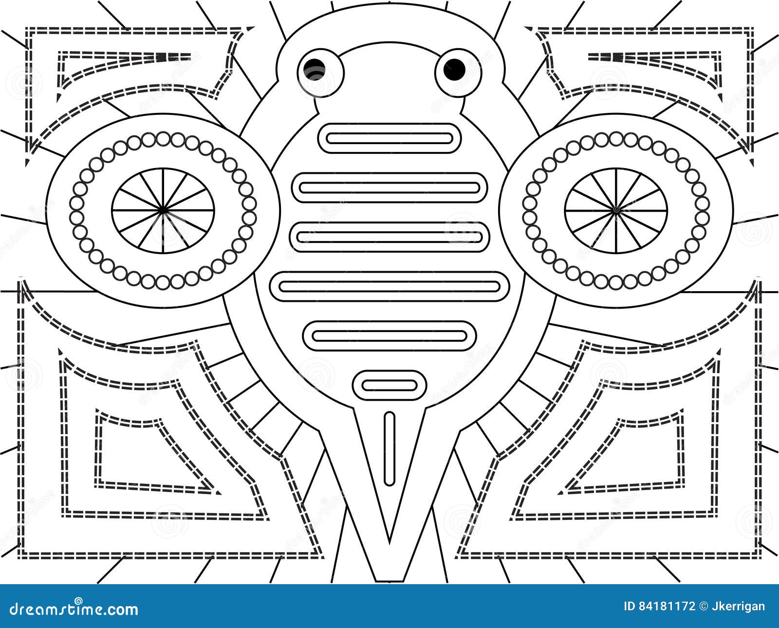 Mola Design illustration de vecteur. Illustration du abstrait - 84181172