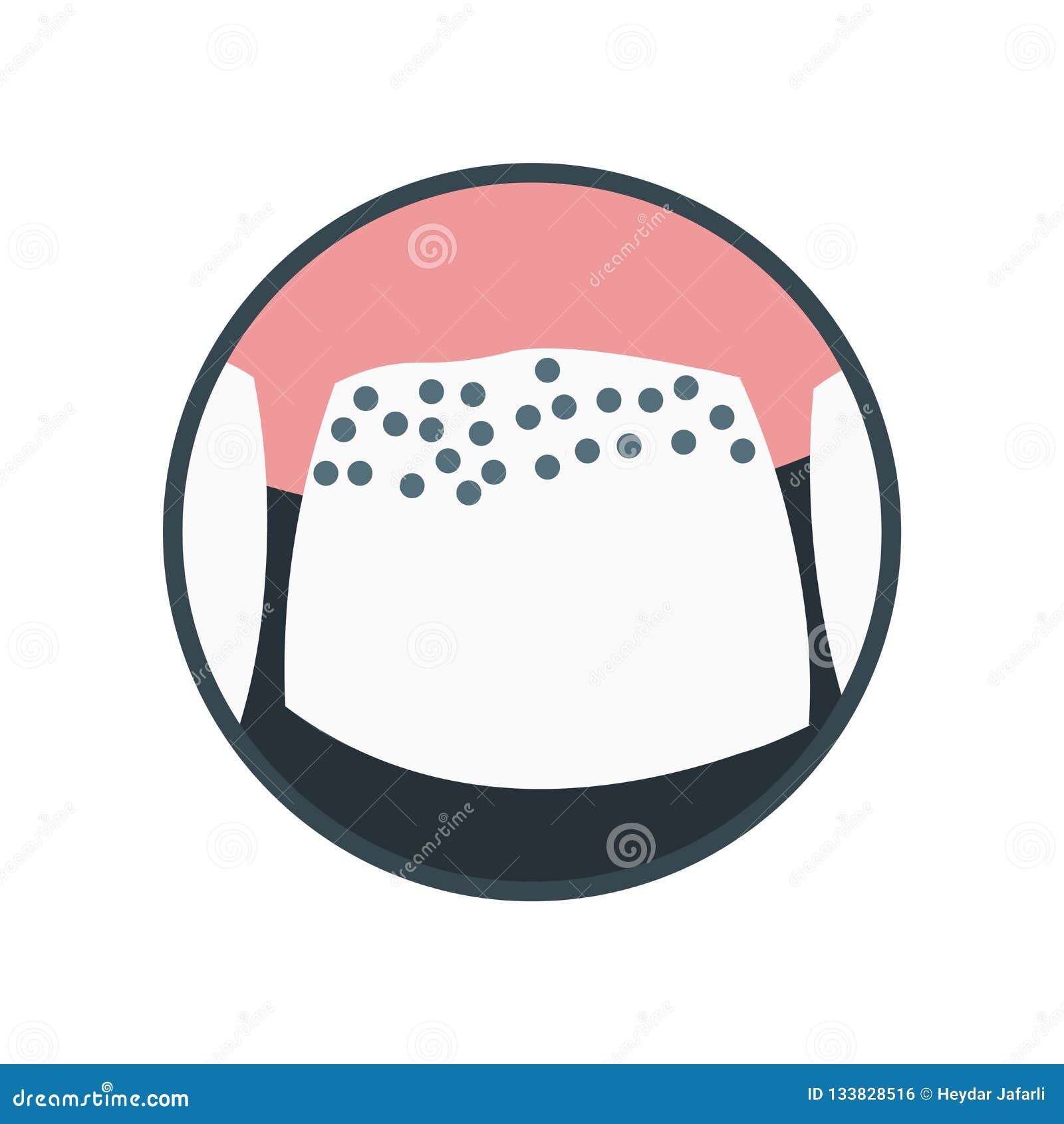 Molar Icon Vector Sign and Symbol Isolated on White Background Stock ...