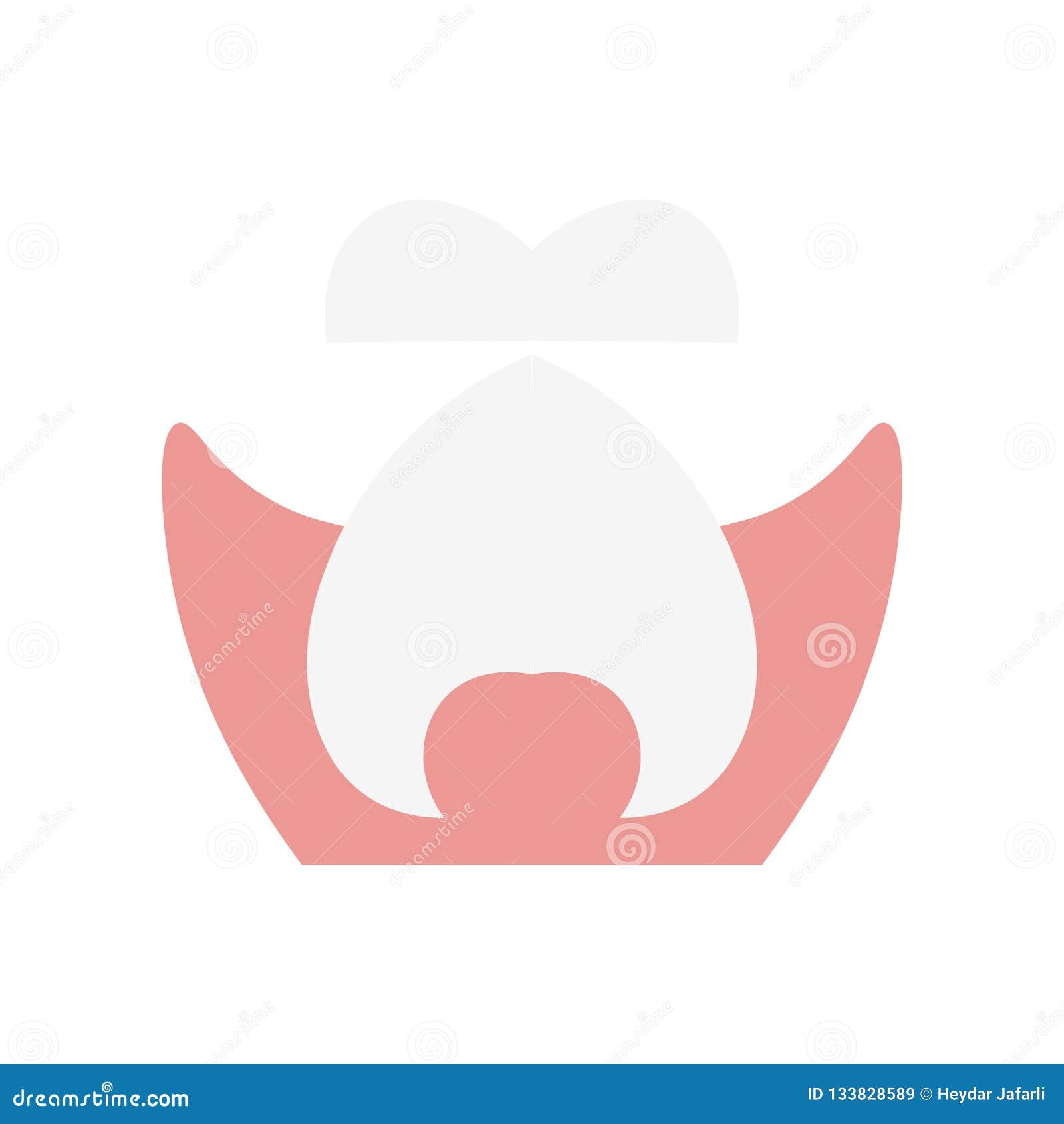 Molar Icon Vector Sign and Symbol Isolated on White Background Stock ...