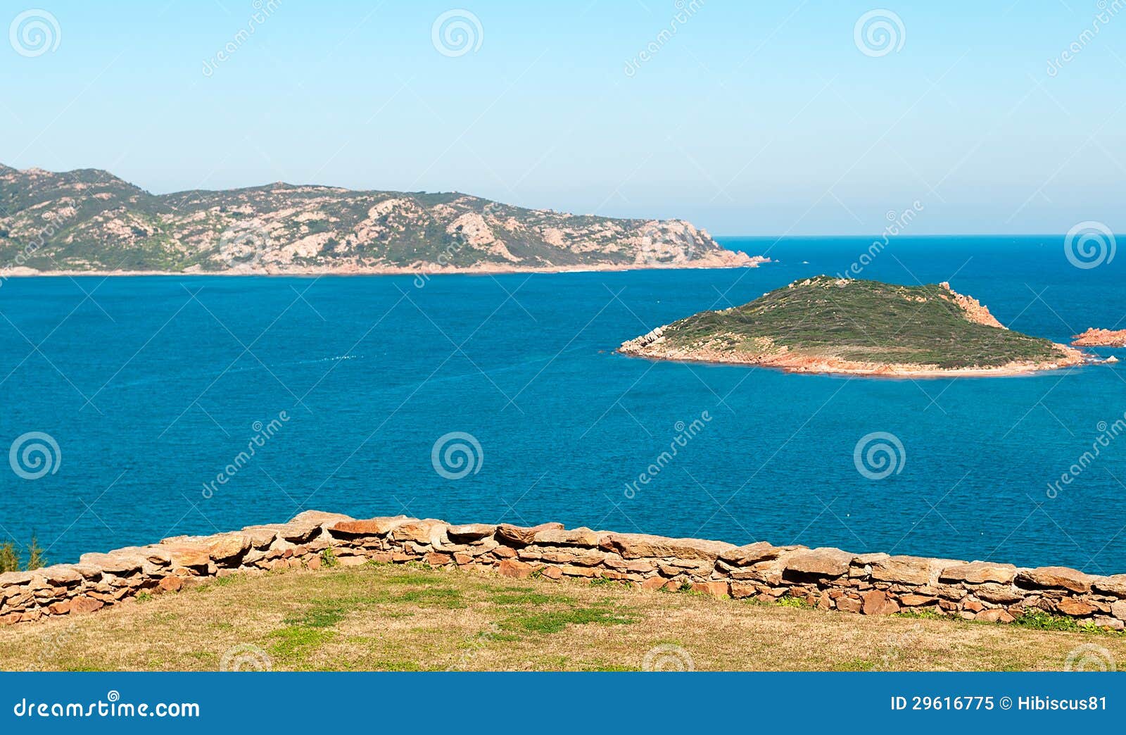 Molarotto and Isola Molara stock image. Image of turquoise - 29616775