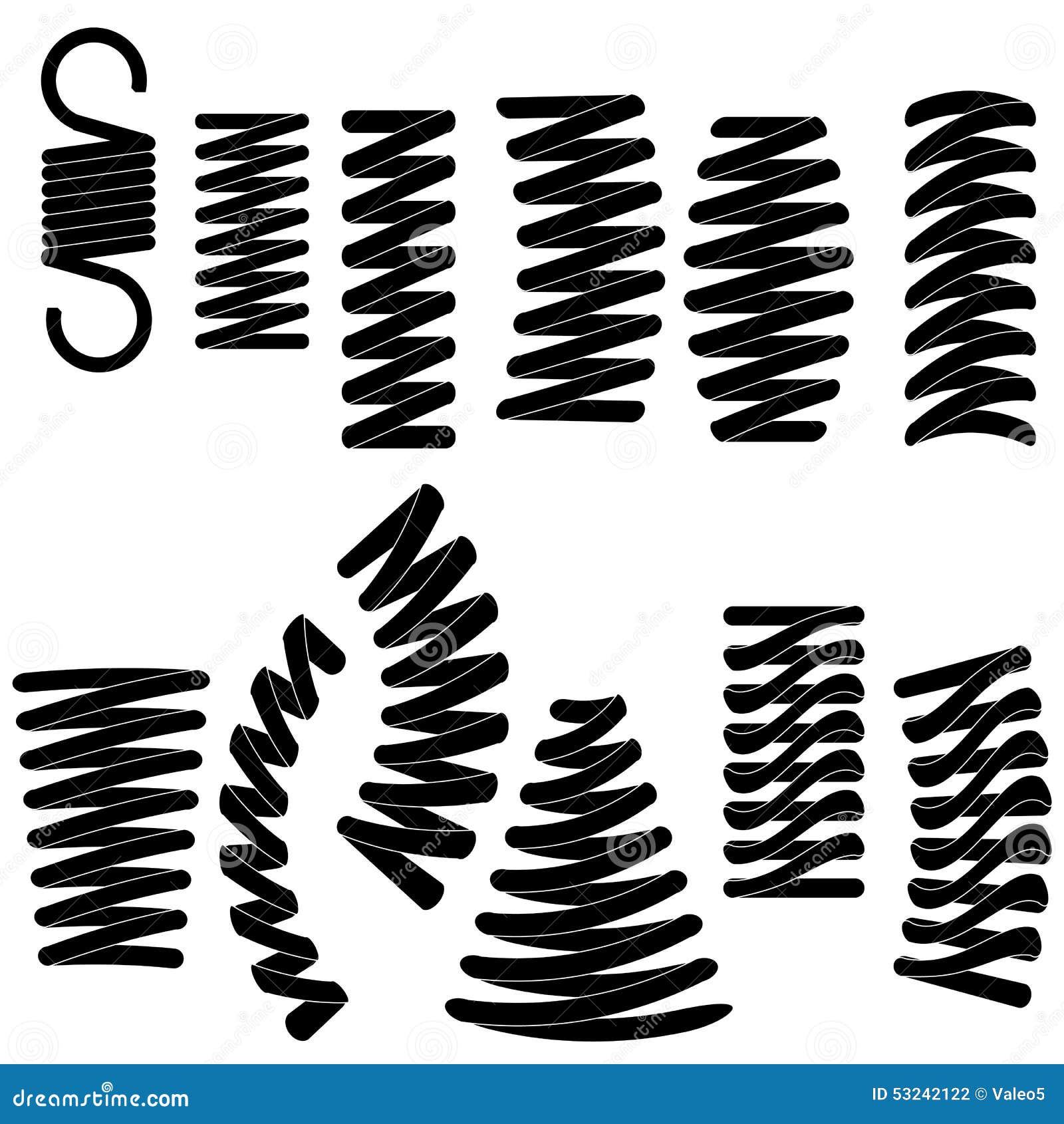 Molas ilustração do vetor. Ilustração de projeto, brilhante - 53242122