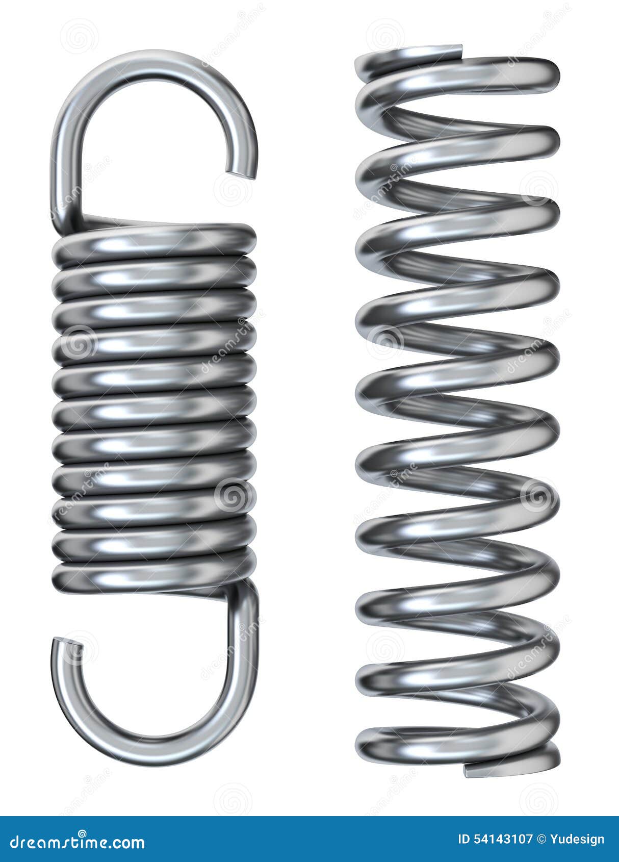 Molas do metal ilustração stock. Ilustração de comprimido - 54143107