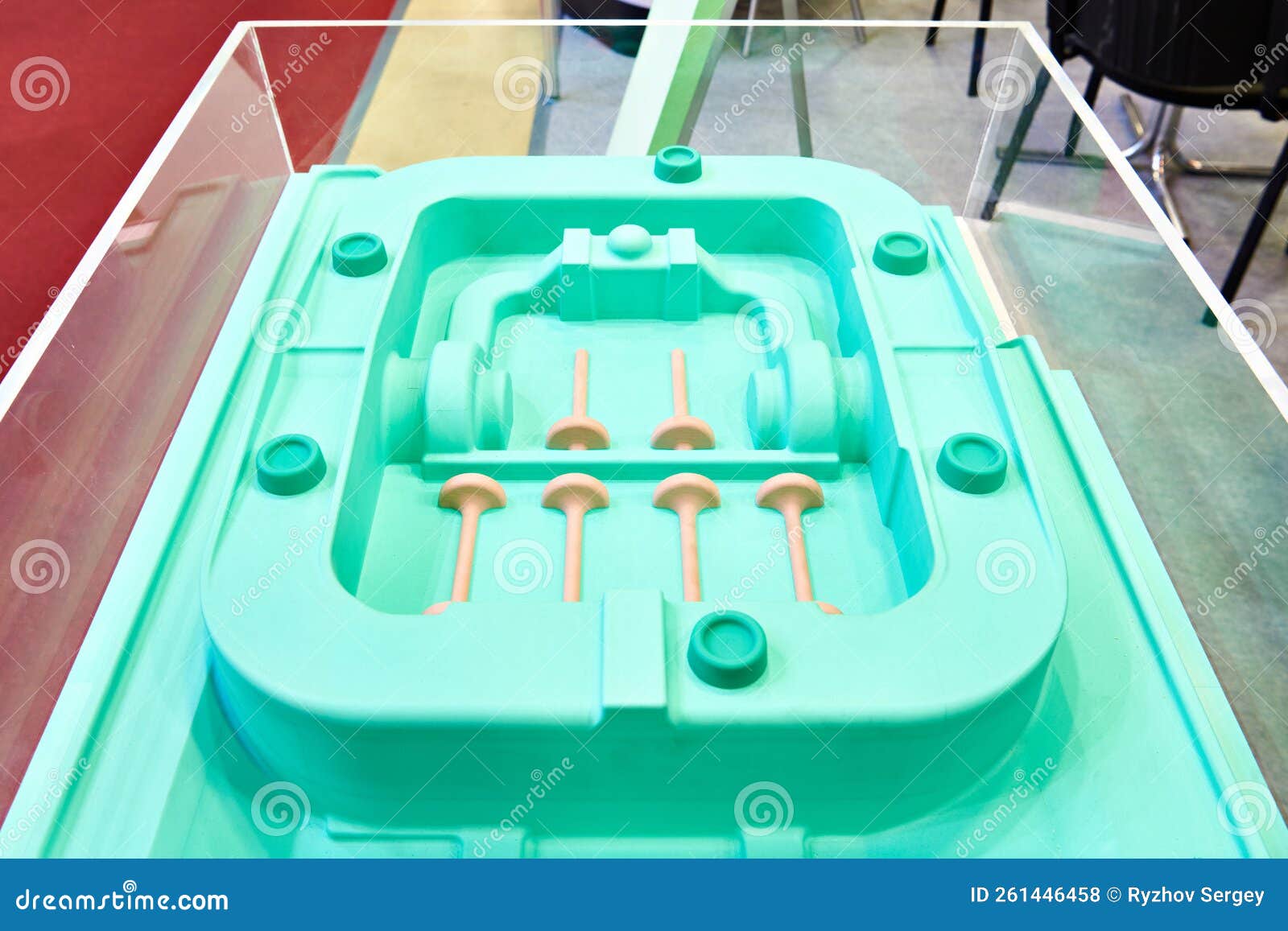 Mold for Casting Engine Valves Stock Photo - Image of engineering ...