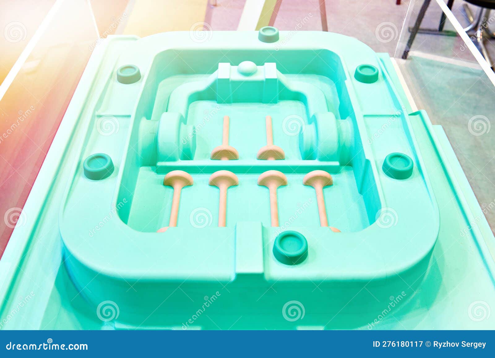 Mold for Casting Engine Valves Industry Stock Image - Image of material ...