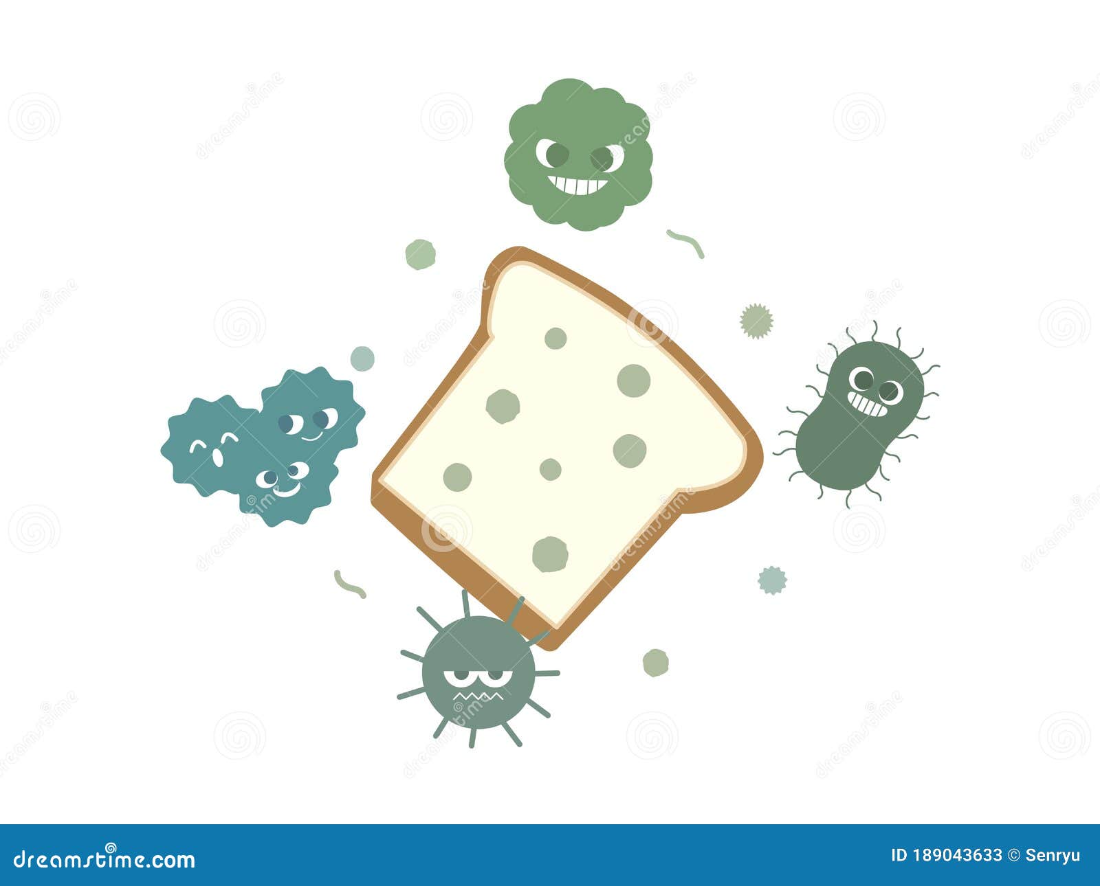 Mold illustration stock vector. Illustration of material - 189043633
