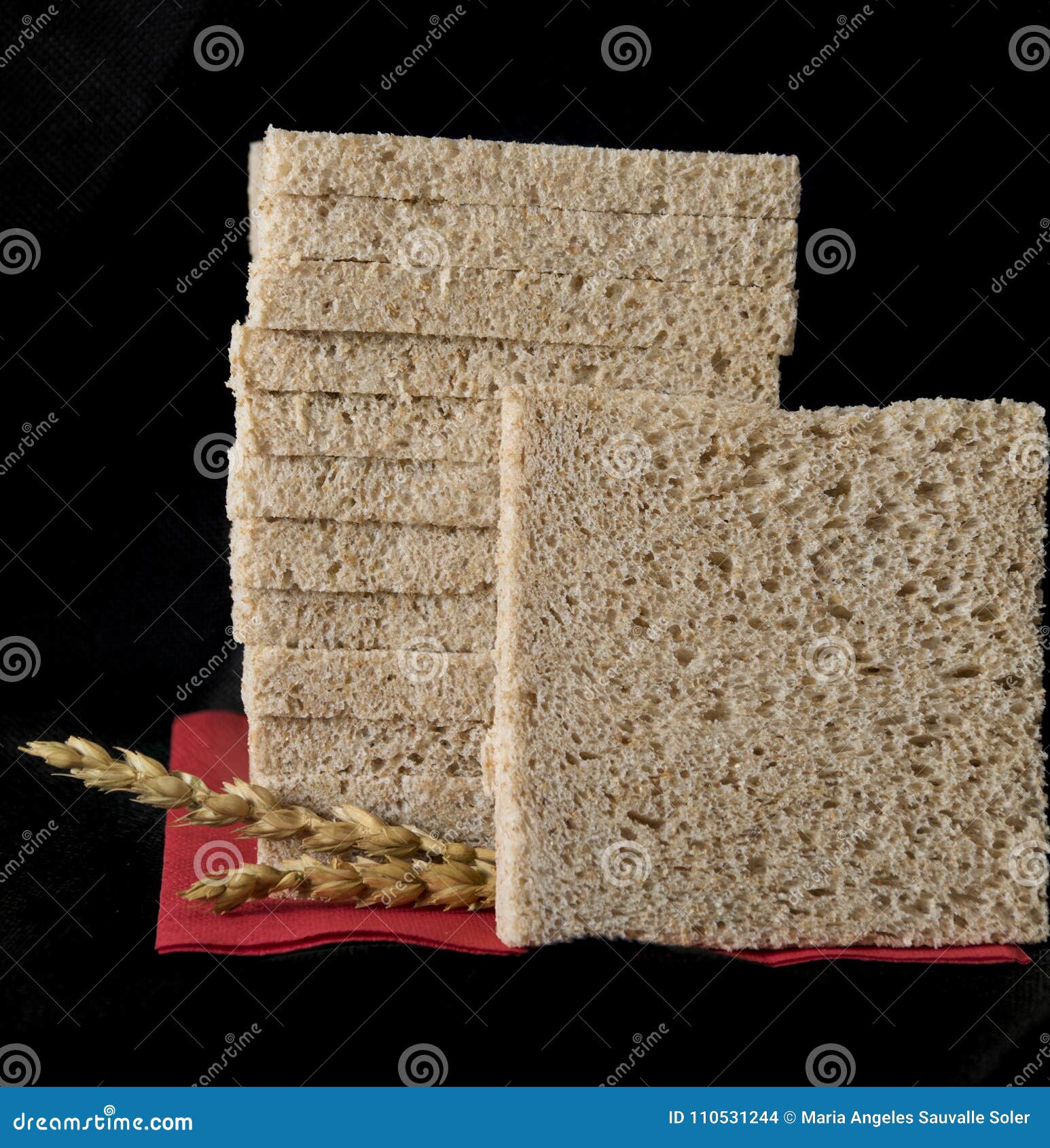 Mold integral bread. stock photo. Image of wholemeal - 110531244