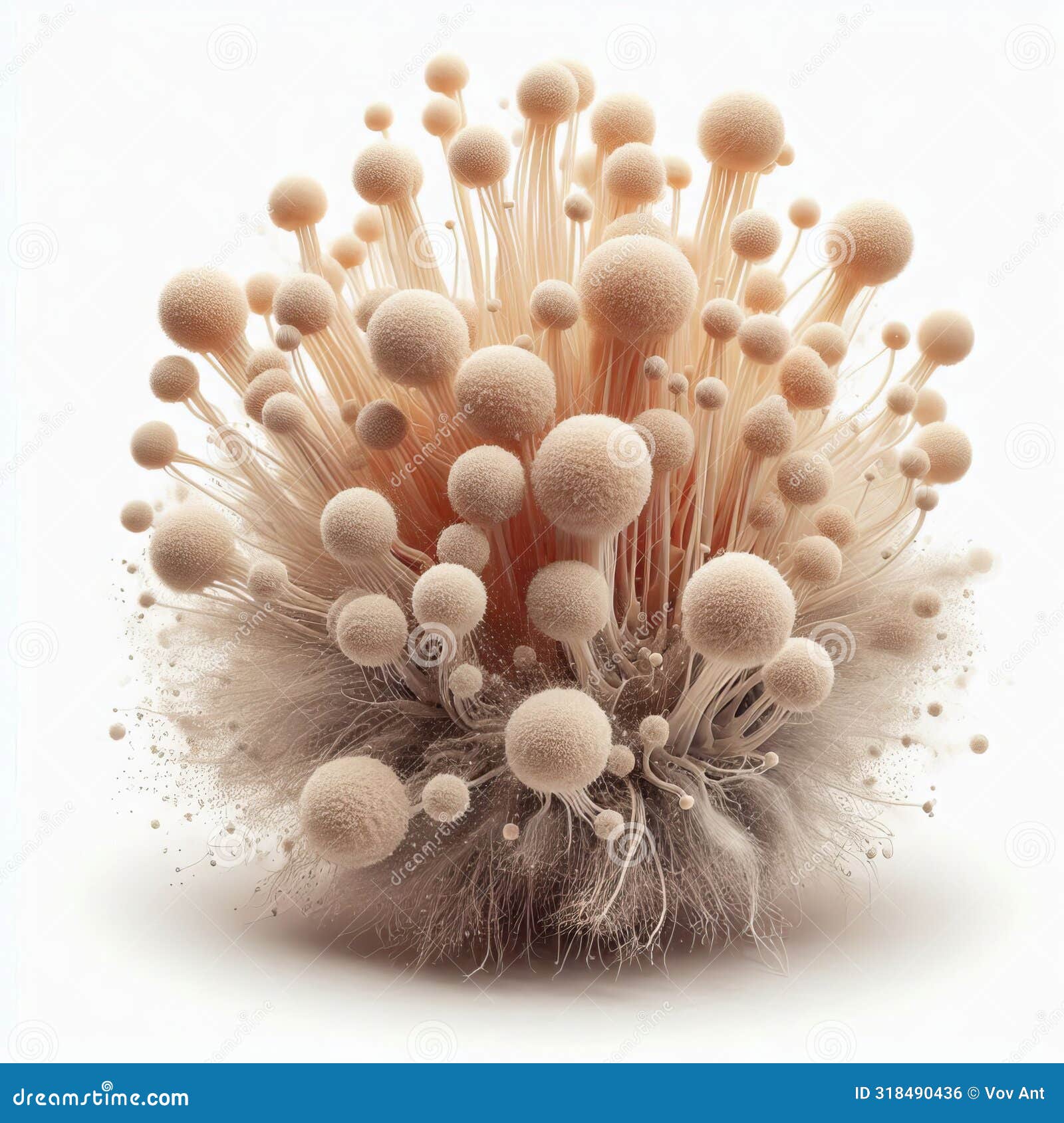 Mold Spores these Dust Particles are Actually Mold Spores, Smll Stock ...