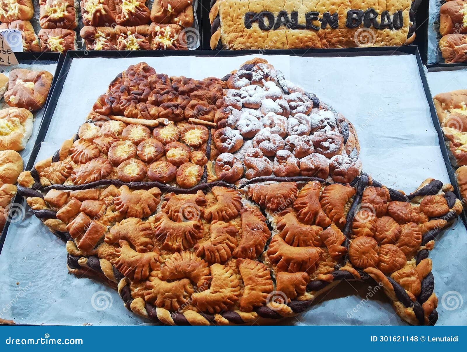 Moldavian Pies - Traditional Romanian Pie Stock Photo - Image of food ...