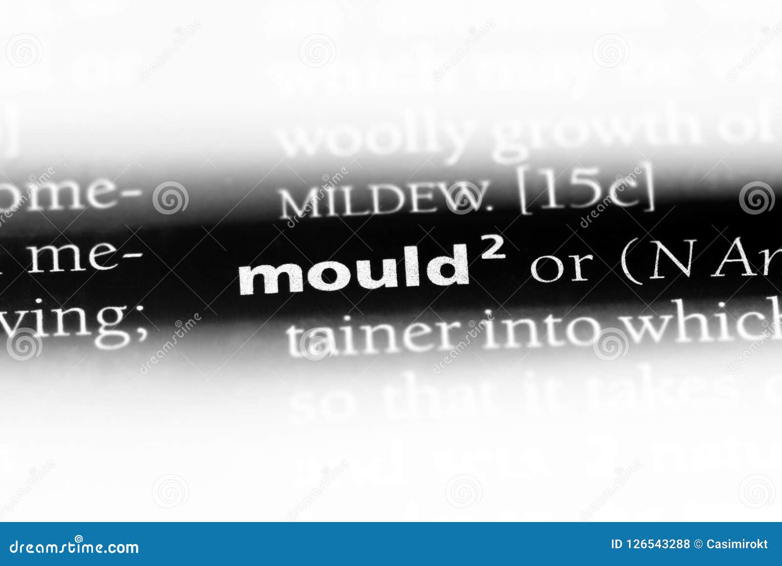 Molde foto de archivo. Imagen de texto, palabra, diccionario - 126543288