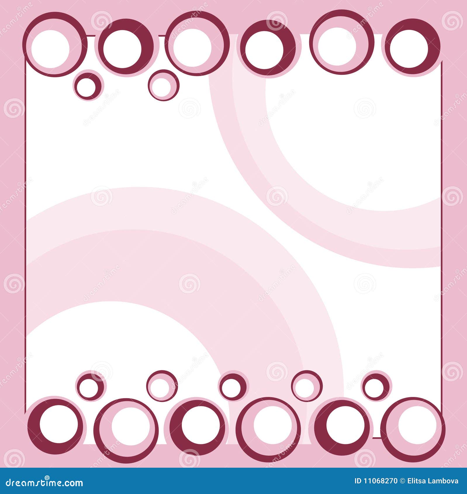 Molde Colorido Dos Círculos Ilustração do Vetor - Ilustração de fundo ...