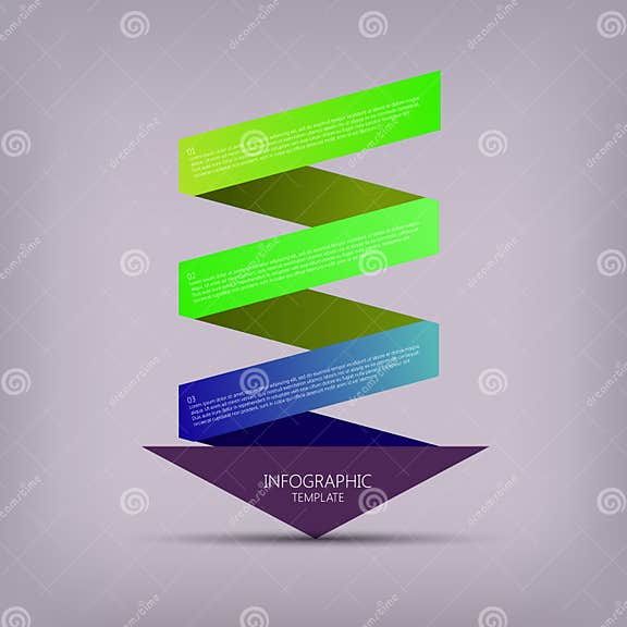 Molde De Infographic Da Seta Ilustração do Vetor - Ilustração de carta ...