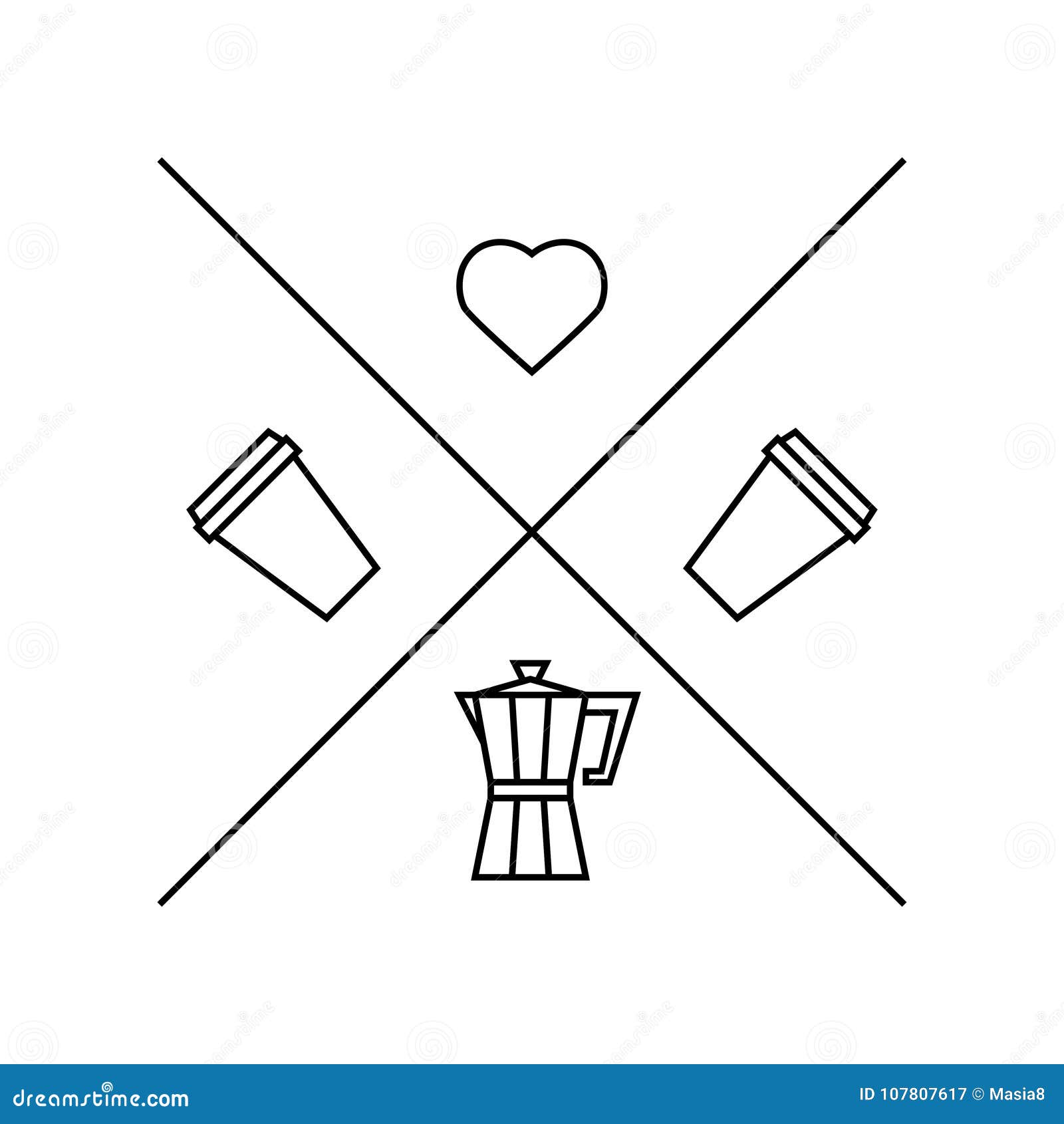 Molde Do Logotipo Do Moderno Do Vetor Ilustração Stock - Ilustração de ...