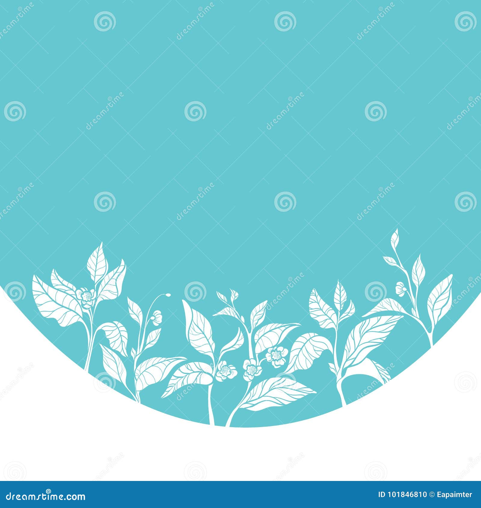 Molde do vetor com ramos ilustração do vetor. Ilustração de mola ...