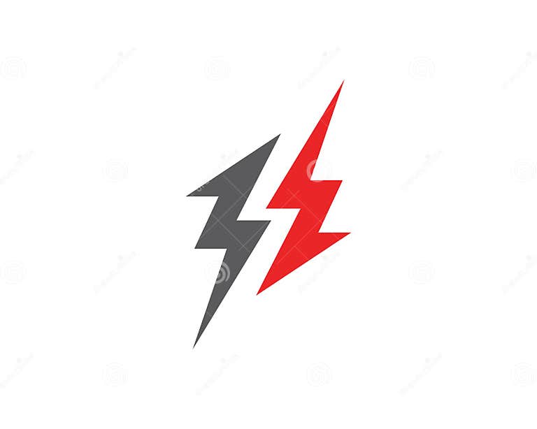 Molde Do Vetor Dos Símbolos Dos Logotipos Do Poder Ilustração do Vetor ...