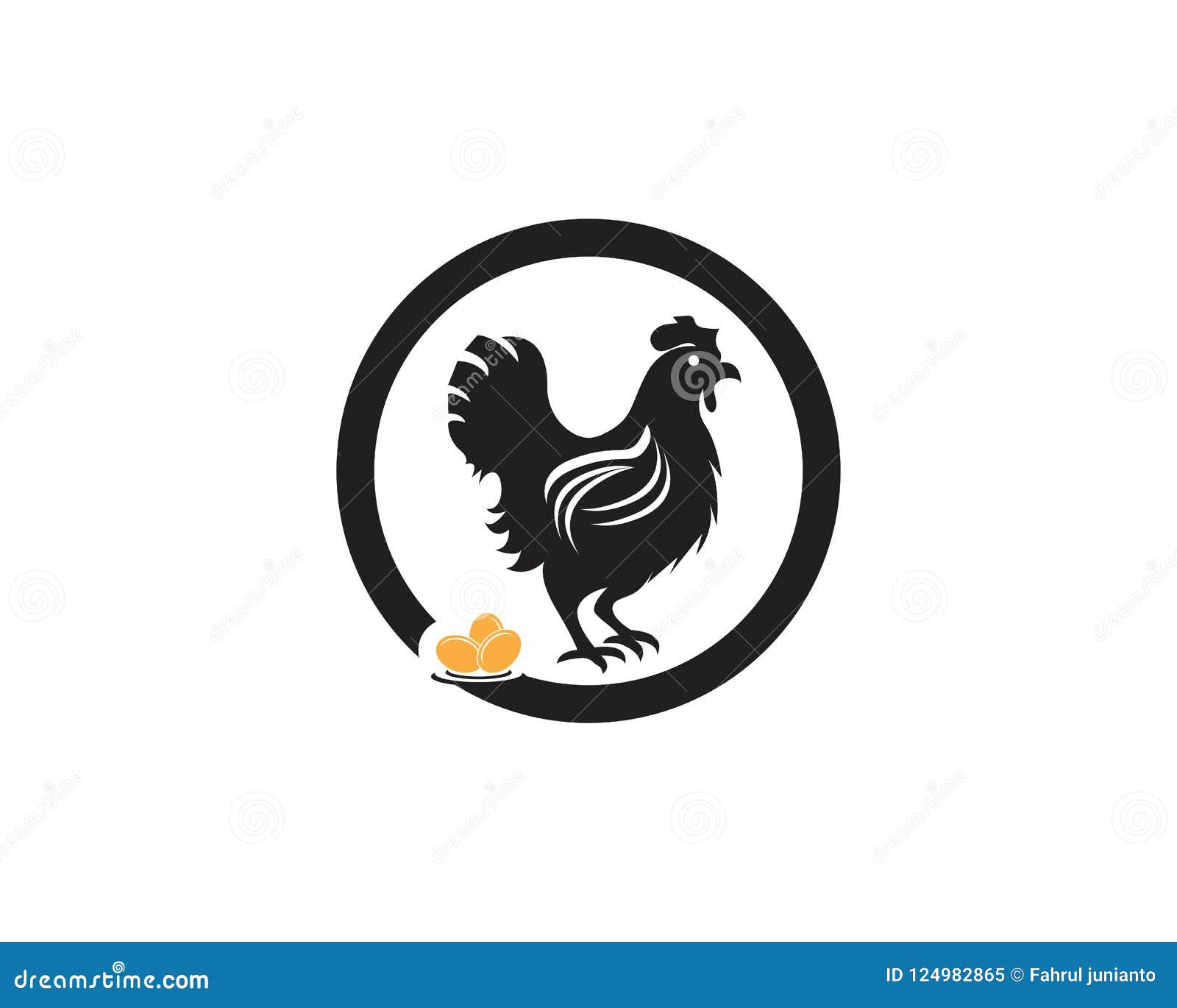 Molde Do Vetor Do Logotipo Da Galinha Ilustração do Vetor - Ilustração ...