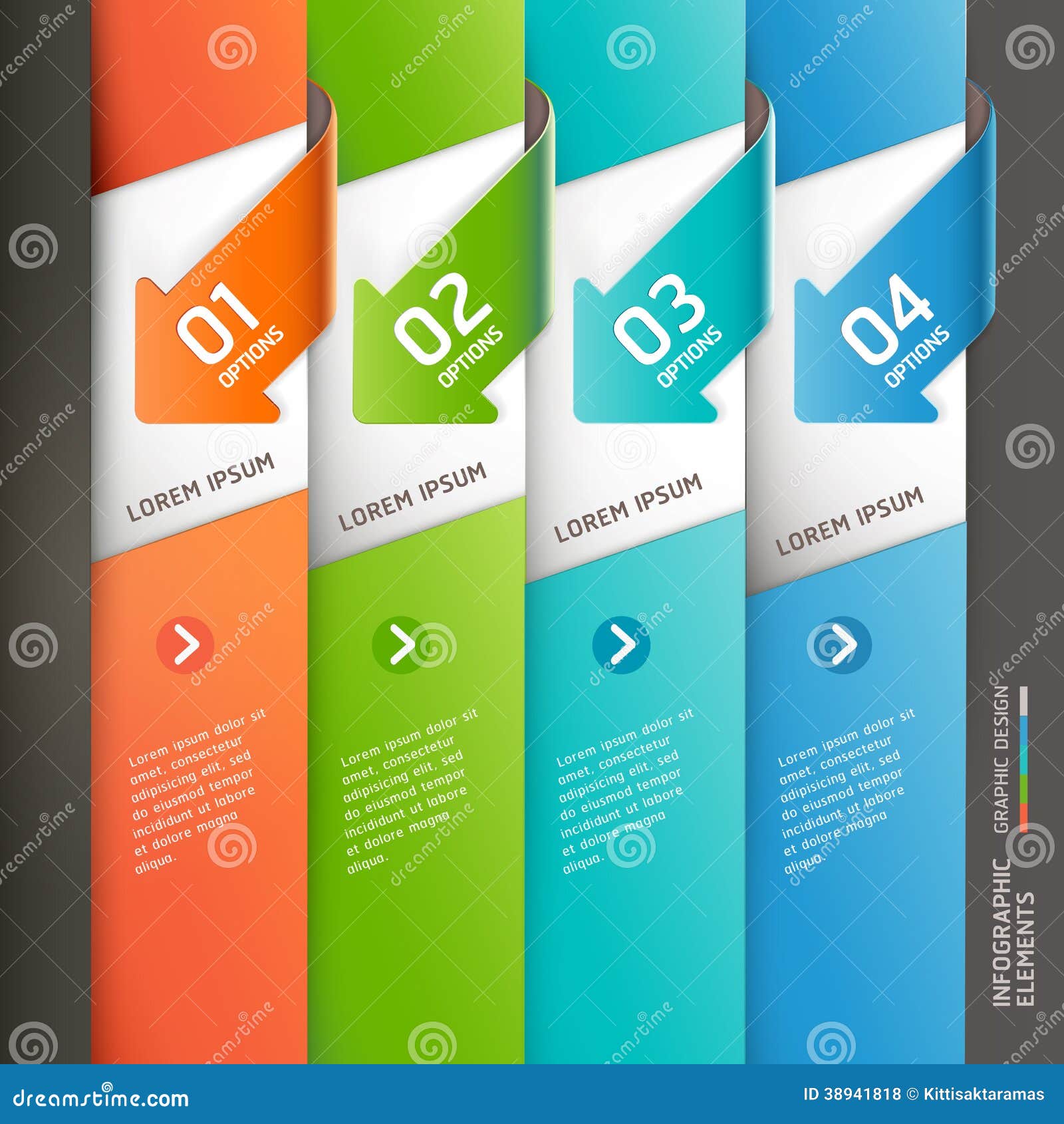 Molde Moderno Do Infographics Da Seta. Ilustração Stock - Ilustração de ...