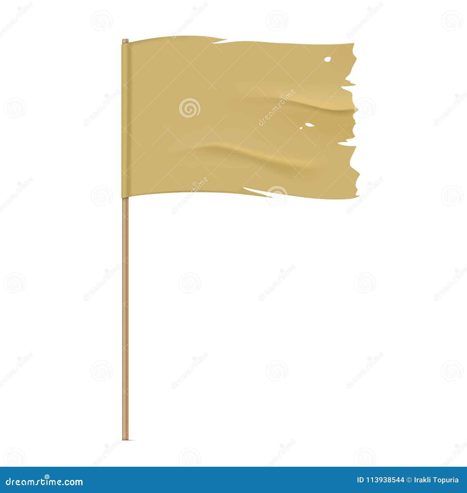 Molde Rasgado Da Bandeira Do Vetor Ilustração do Vetor - Ilustração de ...