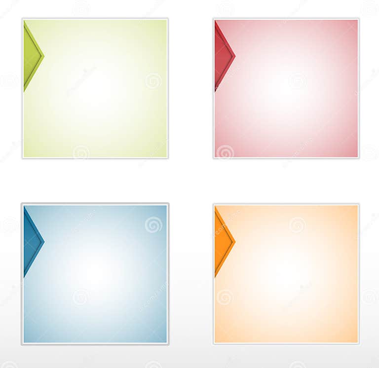 Moldes com seta ilustração do vetor. Ilustração de simples - 29011877