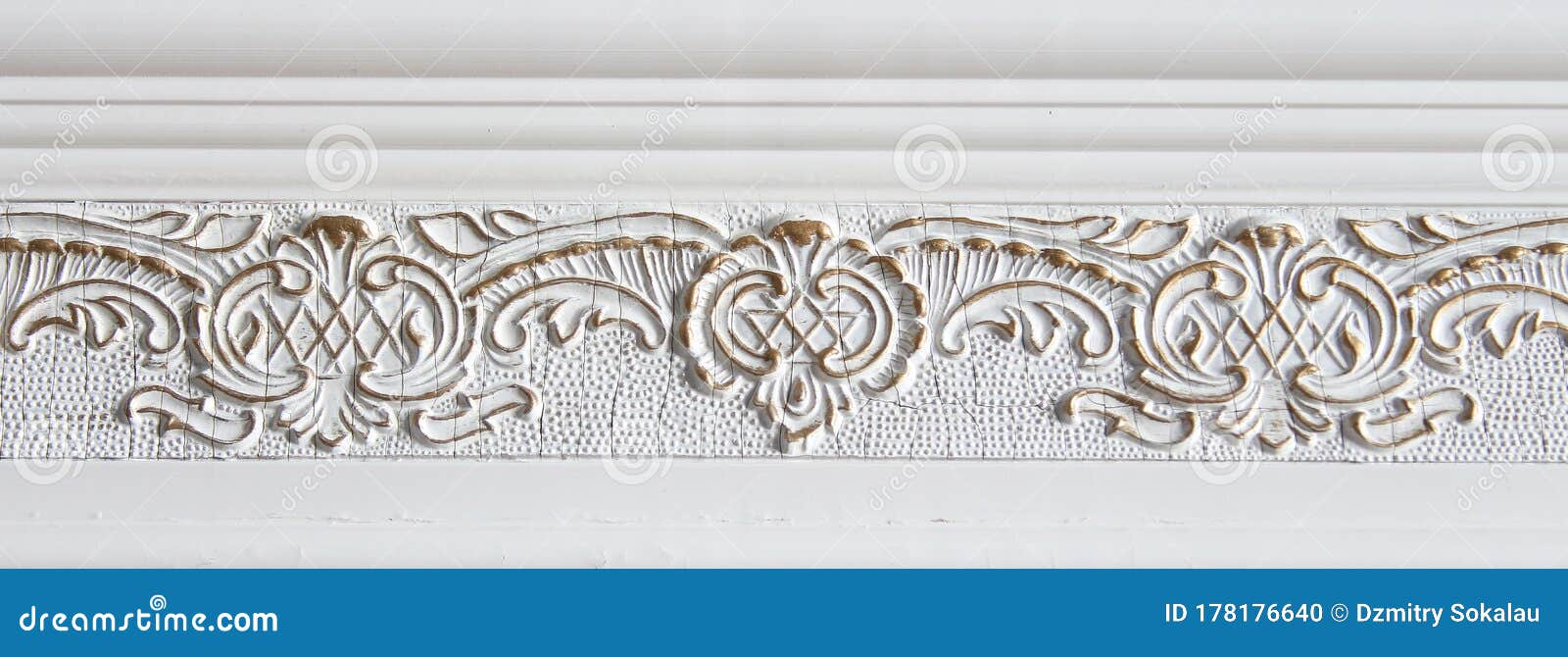 Molding on the Wall Frieze on the Wall, a Bas-relief, Wall Decoration ...