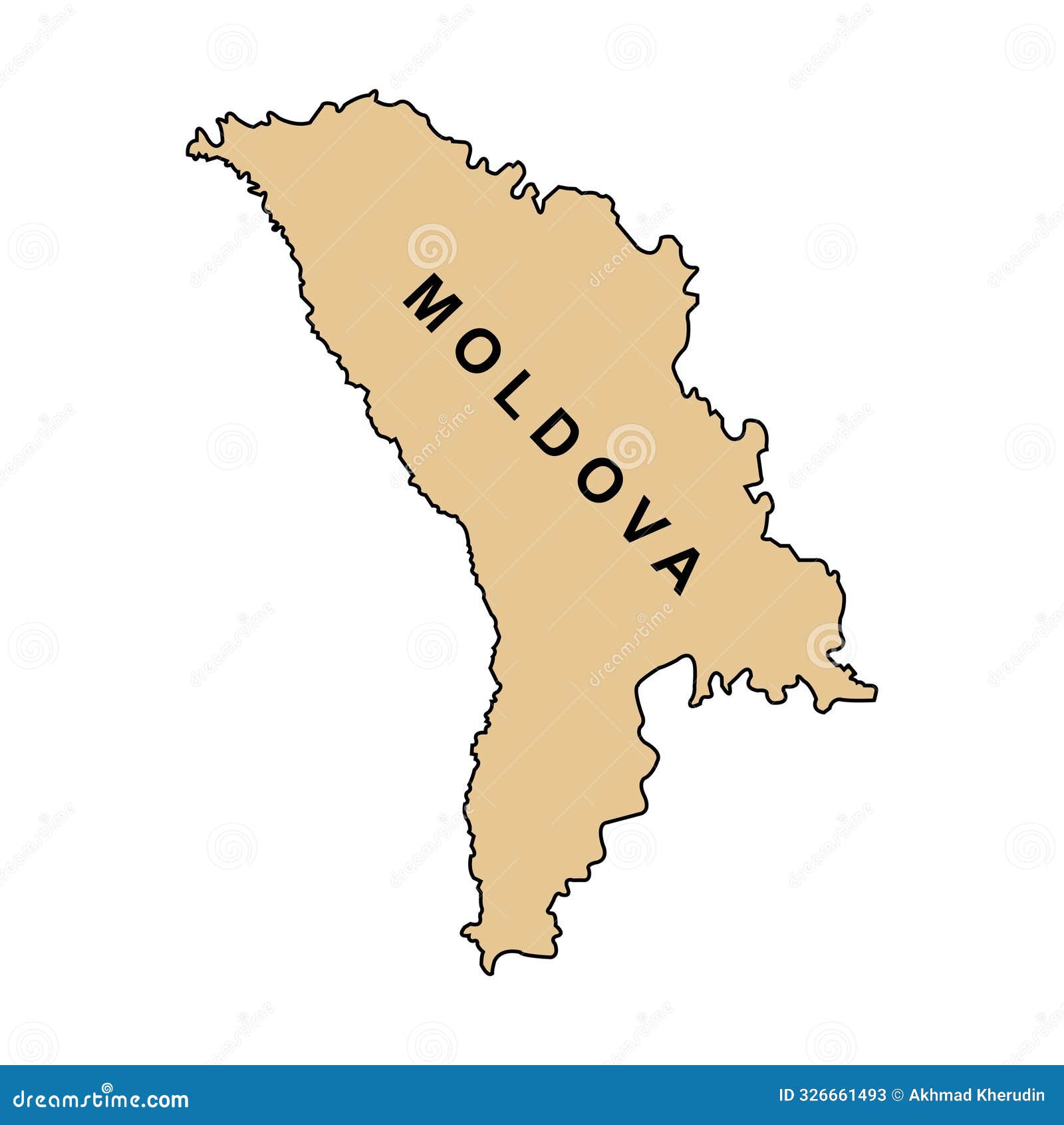 Moldova map design stock illustration. Illustration of travel - 326661493