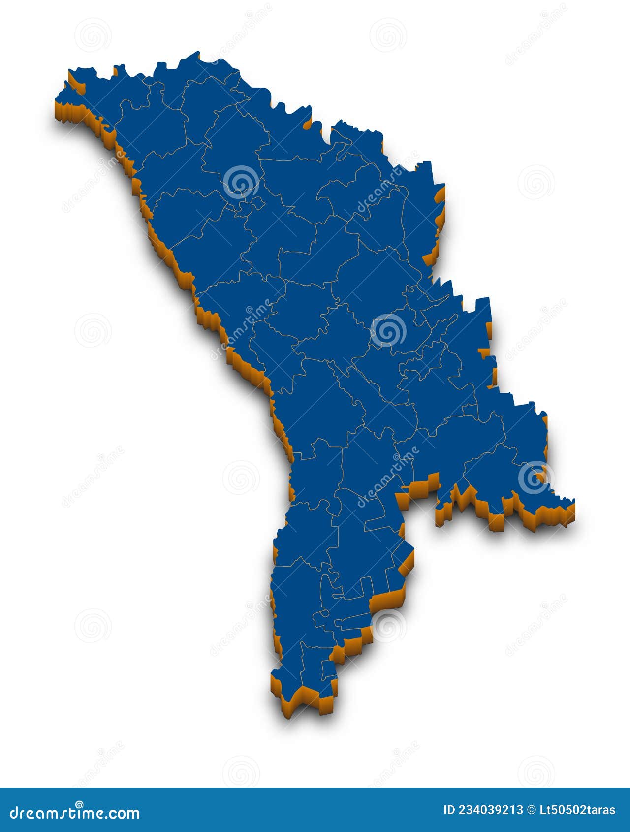 Detailed Administrative Divisions Map Portugal Showing The Location ... Detailed Administrative Divisions Map Portugal Showing The Location ...