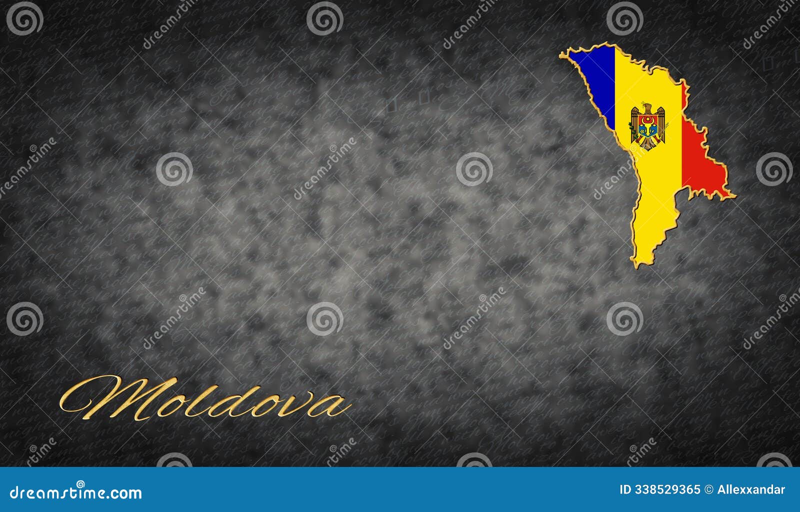 Moldova Symbols, Map of Moldova Stock Image - Image of heritage, crafts ...