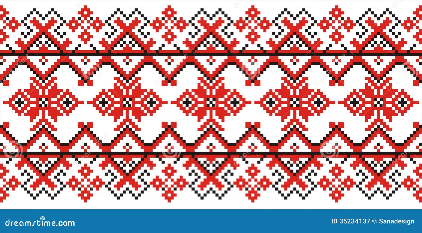 Moldovian Traditional Pattern Royalty Free Stock Photography - Image ...