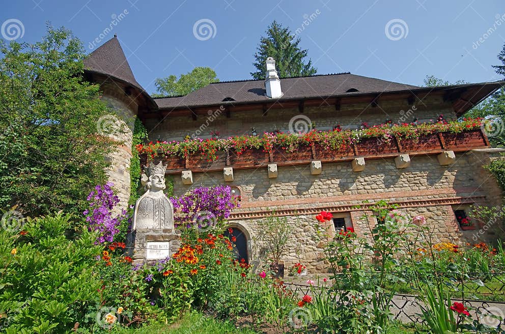 Moldovita monastery stock image. Image of ancient, building - 20951597