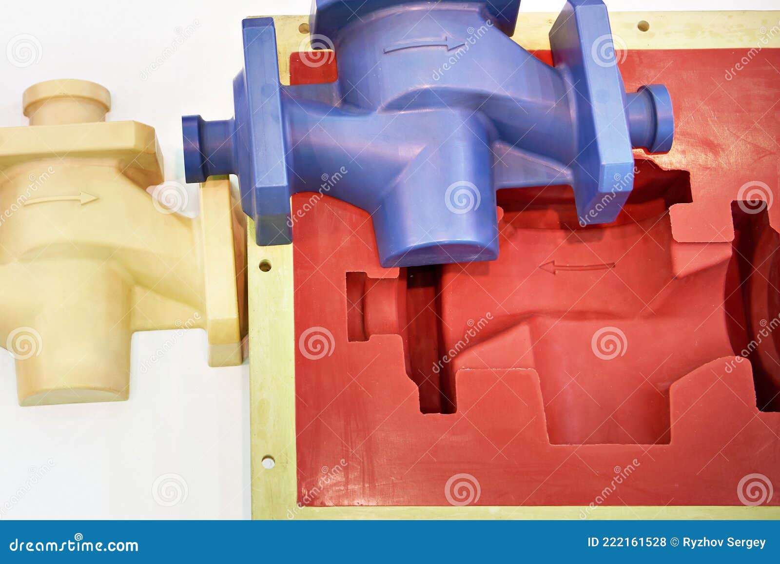 Molds for Casting and Plastic Products Stock Photo - Image of ...