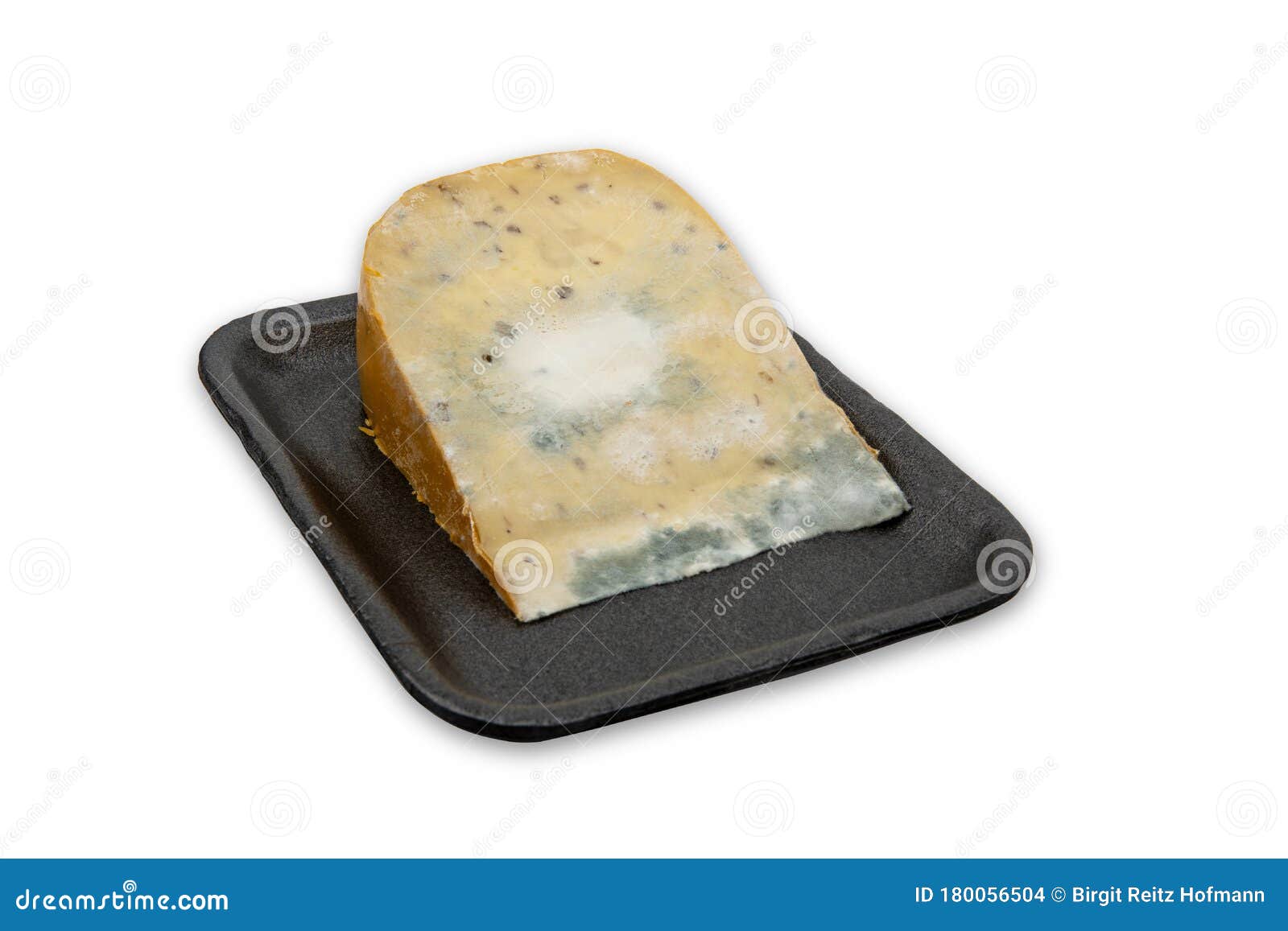 Moldy Cheese On Wood, Contrast Crust Royalty-Free Stock Photography ...