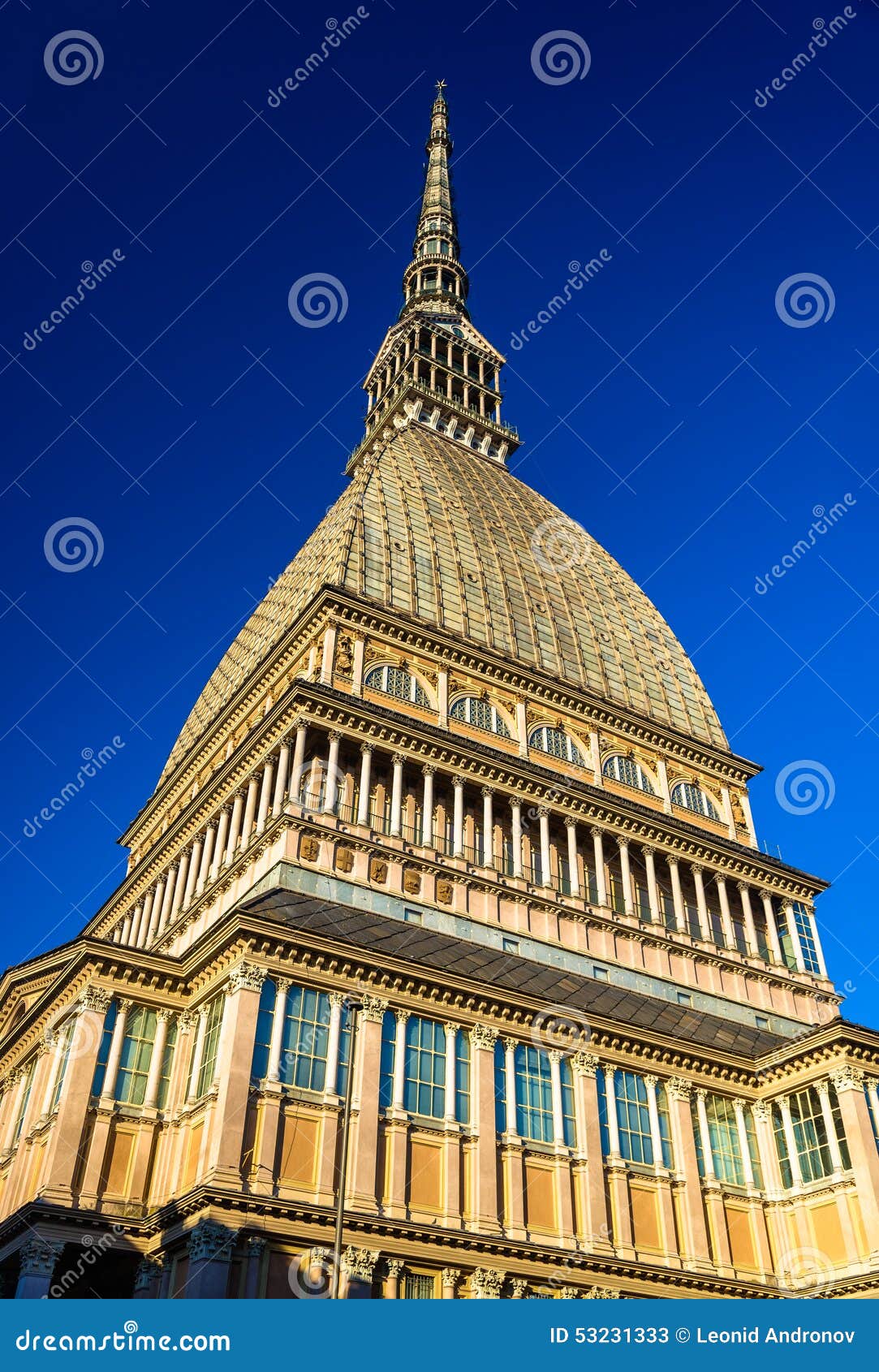 Mole Antonelliana Building in Turin Stock Image - Image of culture ...