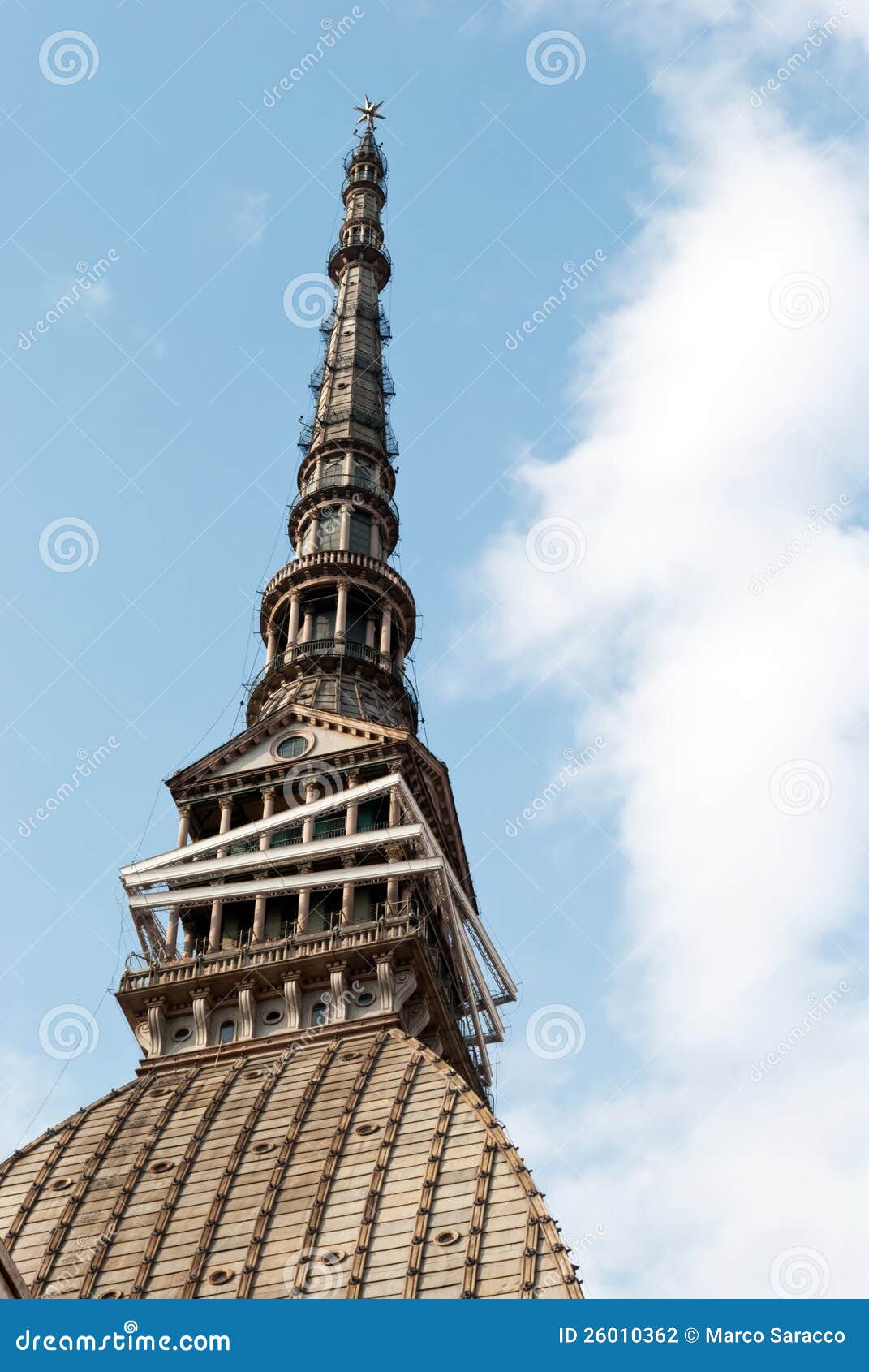 Mole Antonelliana, Torino stock photo. Image of icon - 26010362