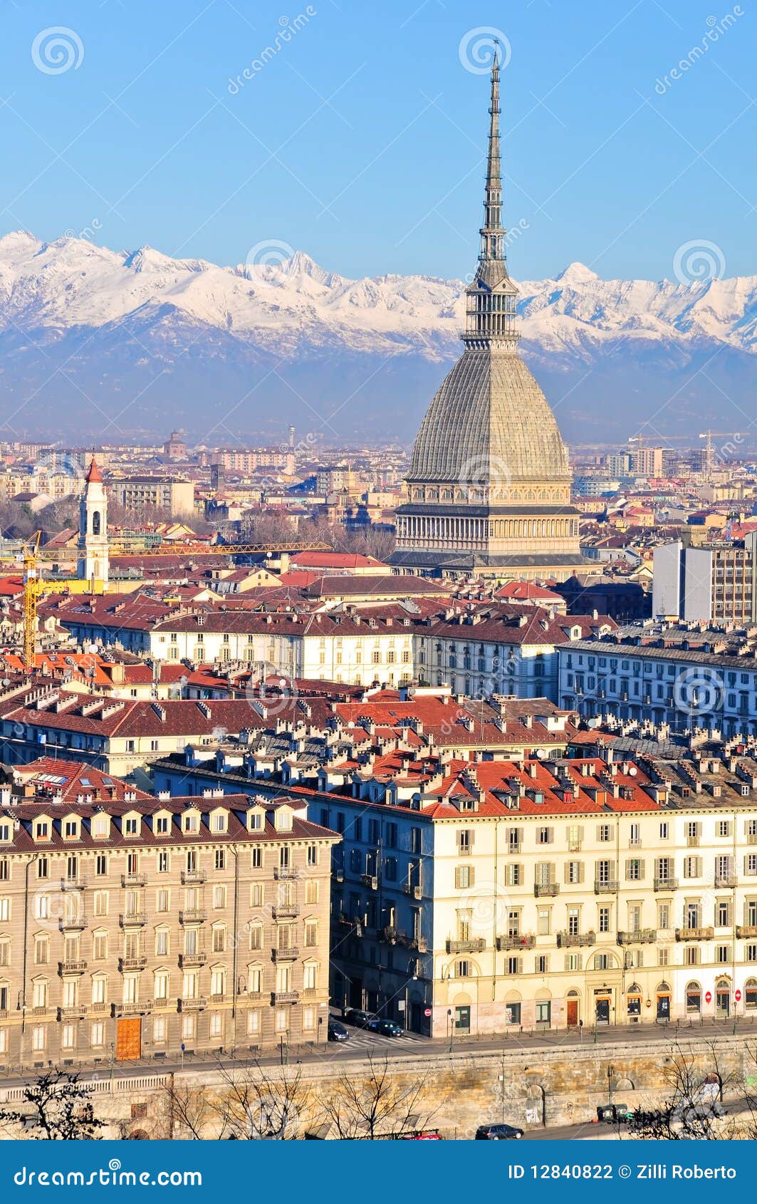 Mole Antonelliana in Turin stock photo. Image of museum - 12840822