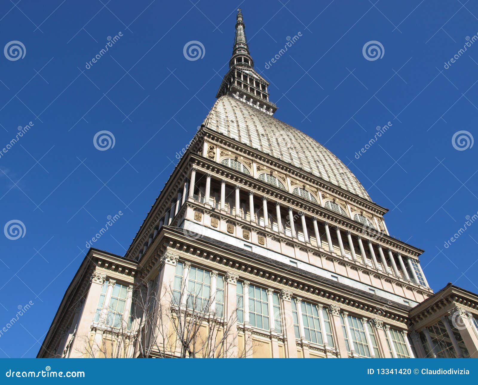 Mole Antonelliana, Turin stock photo. Image of blue, piedmont - 13341420