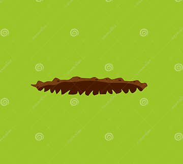 Mole hole illustration. stock vector. Illustration of vector - 210307988