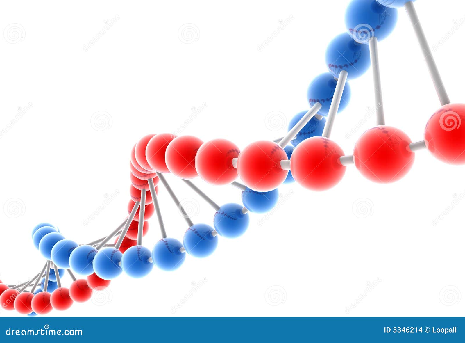 Molecola di DNA illustrazione di stock. Illustrazione di scienza - 3346214