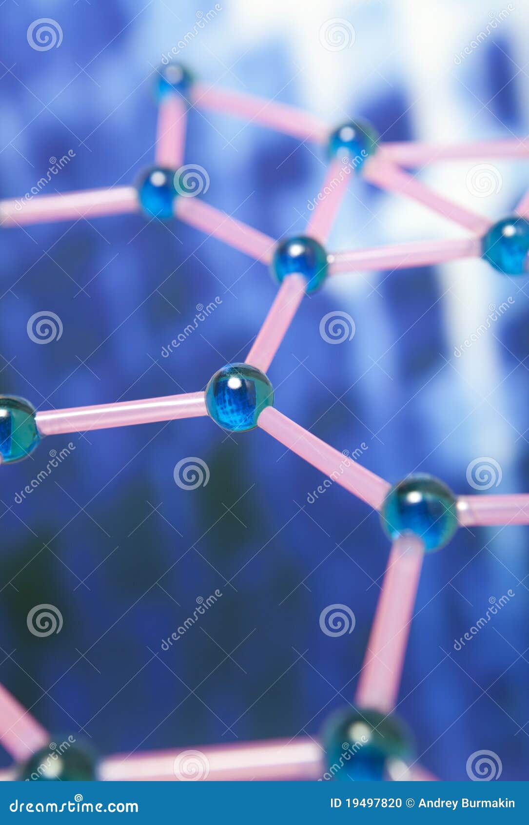 Moleculaire structuur stock foto. Image of berekening - 19497820