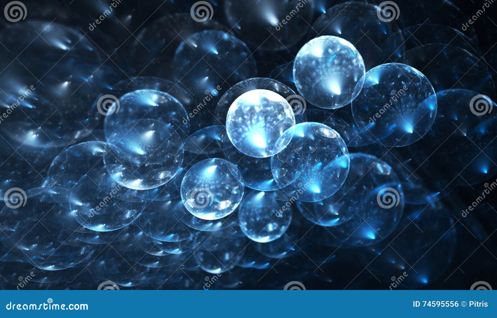 Moleculaire Structuur, Atomen Stock Illustratie - Illustration of ...