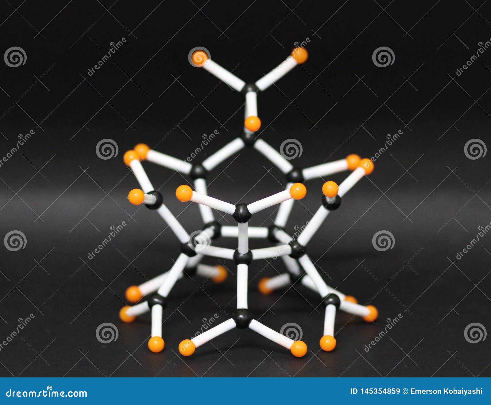 Moleculaire structuur stock afbeelding. Image of organisch - 145354859