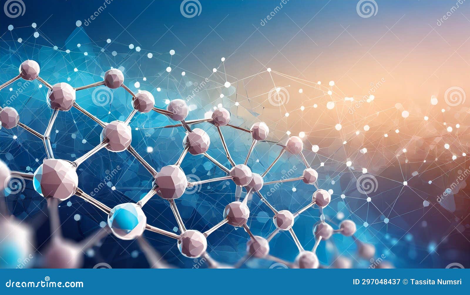 Molecular Abstract Structure Background.Molecular Abstract Structure ...
