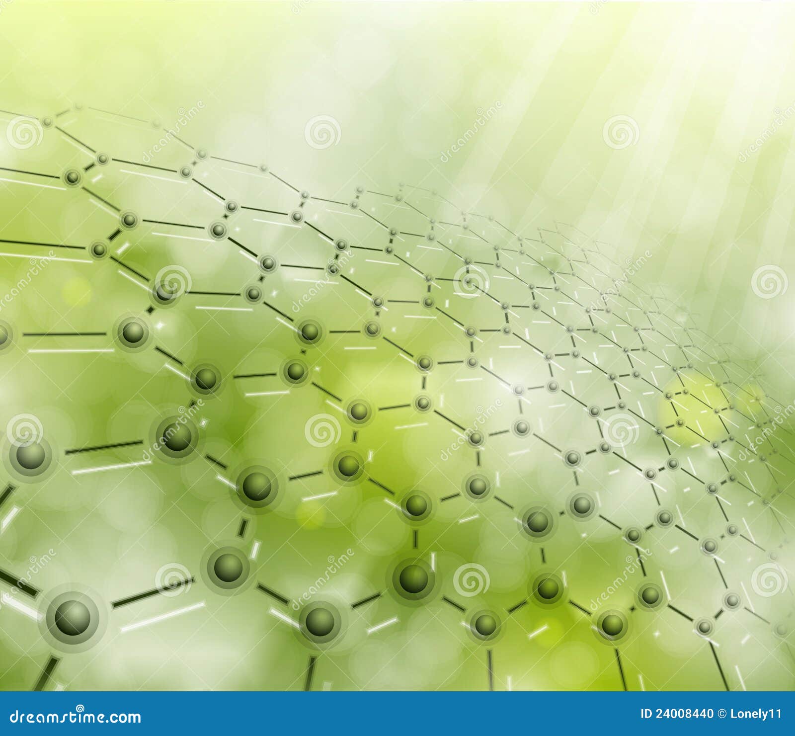 Molecular background stock vector. Illustration of education - 24008440